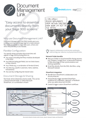 Document Management Link Brochure | Resources | Orchid Systems
