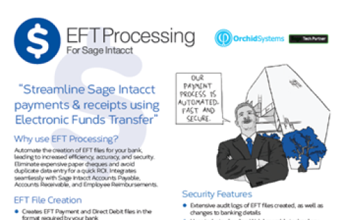 EFT Processing | Orchid Systems | Sage Intacct Add-ons